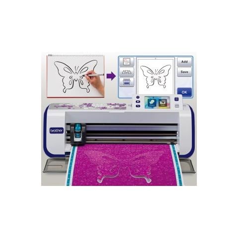 Brother - ScanNCut CM600 - Macchina da taglio con scanner - Plotter ...