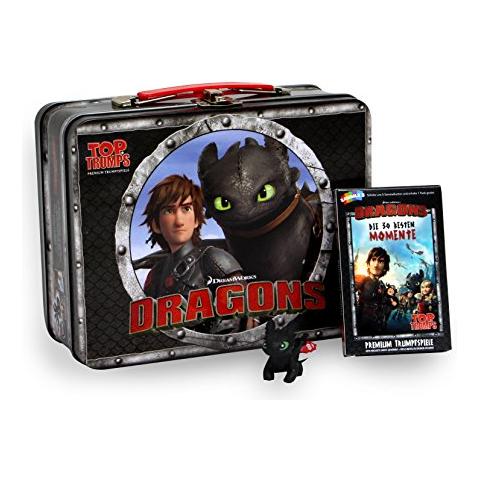 WINNING MOVES - Dreamworks Dragons Top Trumps Card Game With Kids Box ...