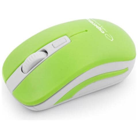 ESPERANZA - Mouse Wireless 4d 2.4ghz Uranus Verde / bianco - ePRICE