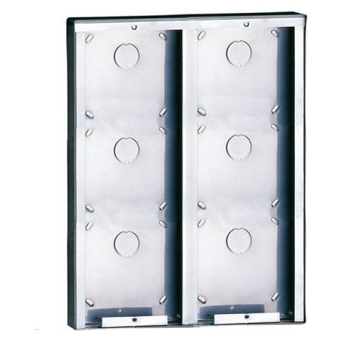 COMELIT - Scatola Da Parete In Acciaio Inox Powercom 6 Moduli - 3316/6 ...