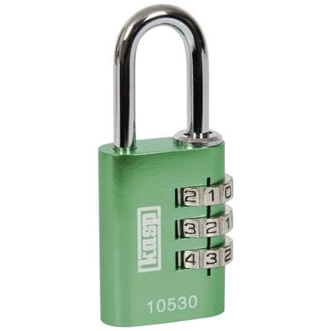 Kasp - Lucchetto 30 Mm Verde Serratura A Combinazione Numerica - ePRICE