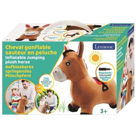 LEXIBOOK - Pony Gonfiabile Da Salto In Peluche - ePRICE