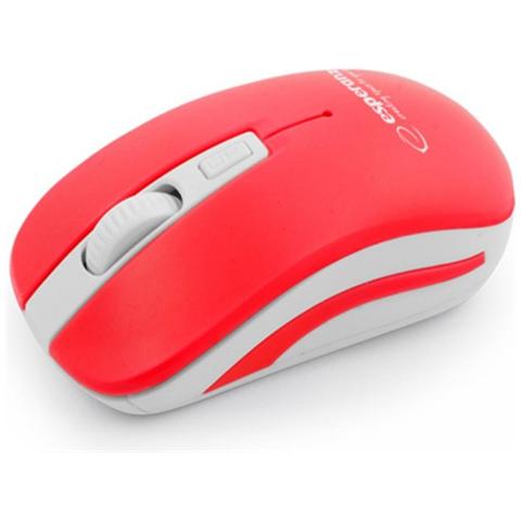 ESPERANZA - Mouse Wireless 4d 2.4ghz Uranus Rosso / bianco - ePRICE