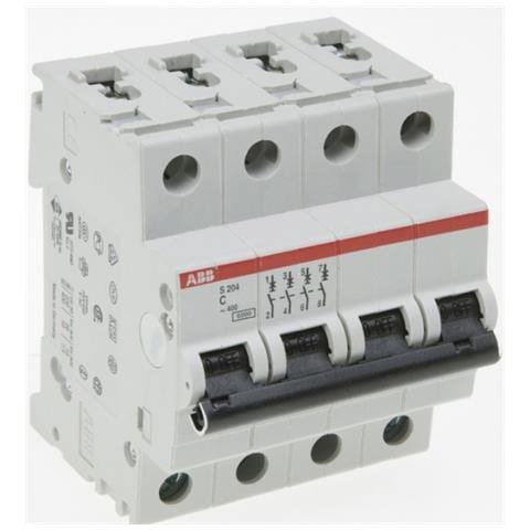 ABB SACE - S204 / c25 - S204 C25 Interruttore Automatico 6ka 4p - ePRICE