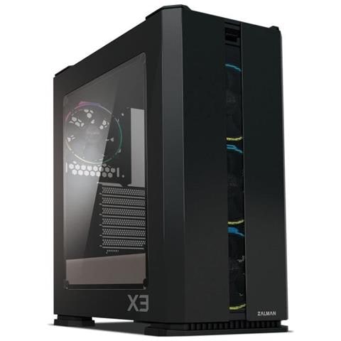ZALMAN - X3 BLACK computer case Midi Tower Nero - ePRICE