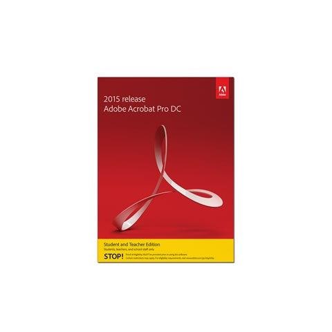 ADOBE - Acrobat Pro DC, ENG, Cassetta per disco, Istruzione (EDU) , DVD ...