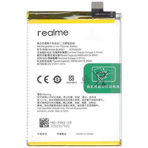 REALME - Batteria Litio Integrata Originale Blp841 Bulk Per 8 - Q3 5g ...