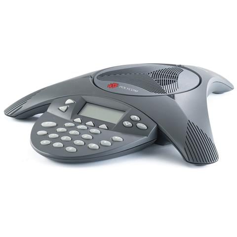 POLYCOM - SoundStation, LCD, 248 x 68 Pixels, 85 dBi, 300 - 3300 Hz ...