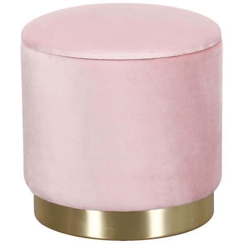MILANI HOME - Lara - Pouf Rotondo In Velluto - ePRICE
