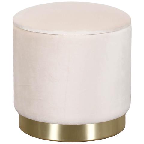 MILANI HOME - Lara - Pouf Rotondo In Velluto - ePRICE
