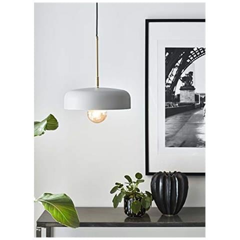 Markslöjd - Caen Ceiling Lamp By Markslöjd - Grey Metal And Brushed ...