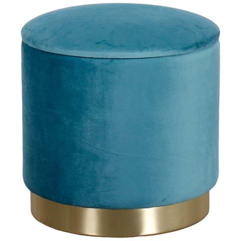 MILANI HOME - Lara - Pouf Rotondo In Velluto - ePRICE