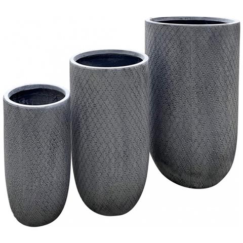 COSMA - Set Di 3 Vasi Tiglio - ePRICE