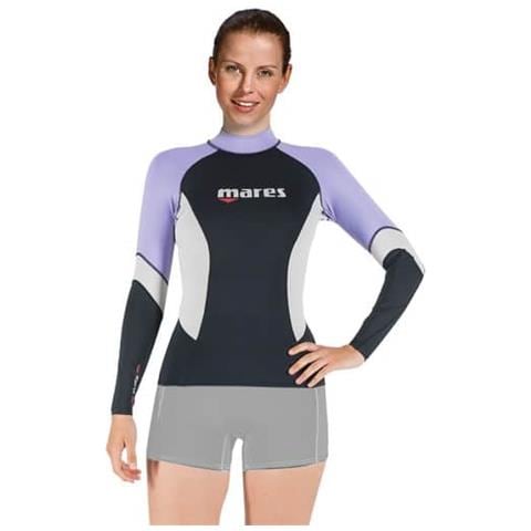 MARES - Rash Guard Upf Block 80+ Donna 5 Nero / viola - ePRICE