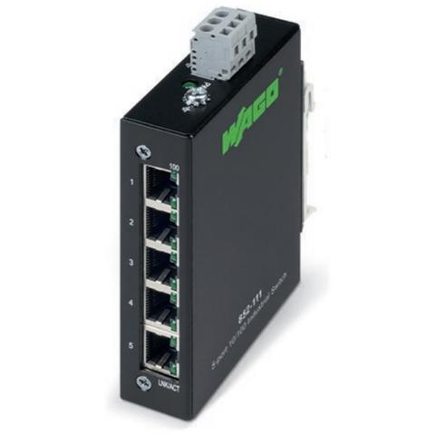 WAGO - 852-111, IEEE 802.3, IEEE 802.3u, IEEE 802.3x, Fast Ethernet (10 ...