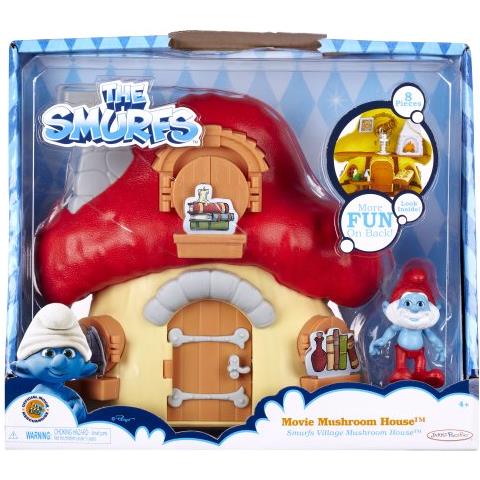 THE SMURFS - Casa Dei Funghi Dei Puffi Con Grande Puffo - ePRICE