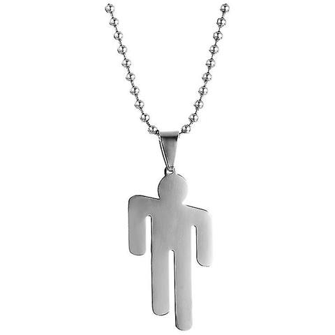 HTN - Billie Eilish Logo Rapper Americano Punk Vagabondo Collana In ...