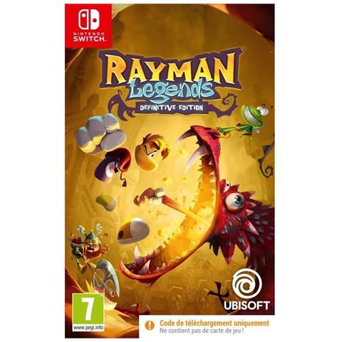 UBISOFT - Rayman Legends Definitive Edition Switch Game (download Code ...