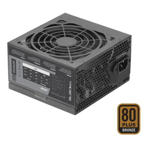 TACENS - APB550B alimentatore per computer 550 W 20+4 pin ATX ATX Nero ...
