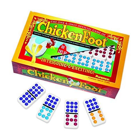 Puremco Dominoes - Chicken Foot Professional Double 9 Domino Gioco - ePRICE