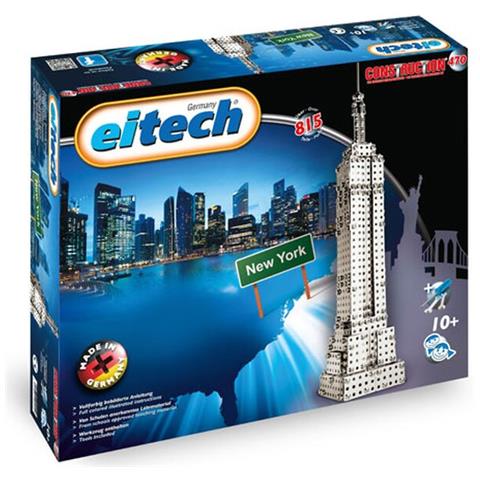 EITECH - Metallbaukasten Empire State Building Grattacielo Kit Di 815 ...