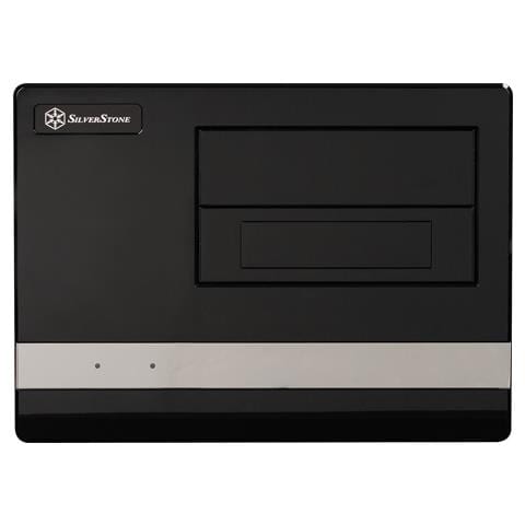 SILVERSTONE - SG02-F, Small Form Factor (SFF) , PC, Acrilico, SECC, Micro-ATX, Casa / ufficio ...