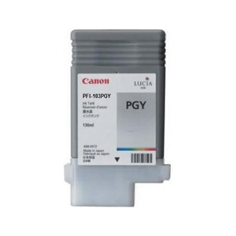 CANON - PFI-103 PGY Cartuccia Ink Originale Grigio Foto per IPF6100 / ImagePrograf IPF5100 ...