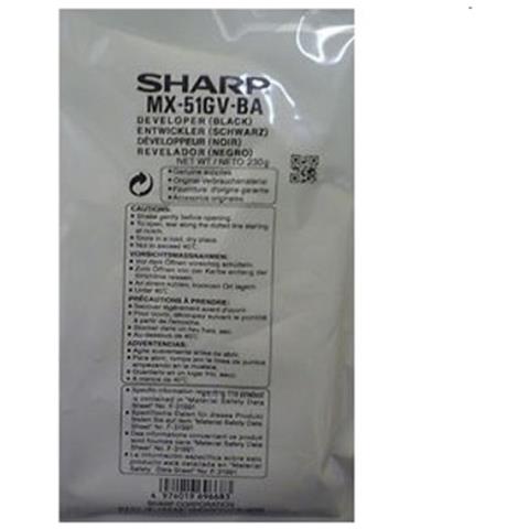 SHARP - MX-51GV-BA Developer Originale Nero / Ciano / Magenta / Giallo ...