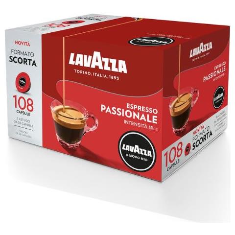 LAVAZZA - A Modo Mio Passionale, 108 Capsule - ePRICE