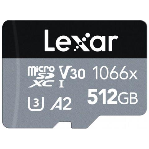 LEXAR - Scheda Professionale Microsdxc 1066x Uhs-i 160 Mb/s Da 512 Gb ...