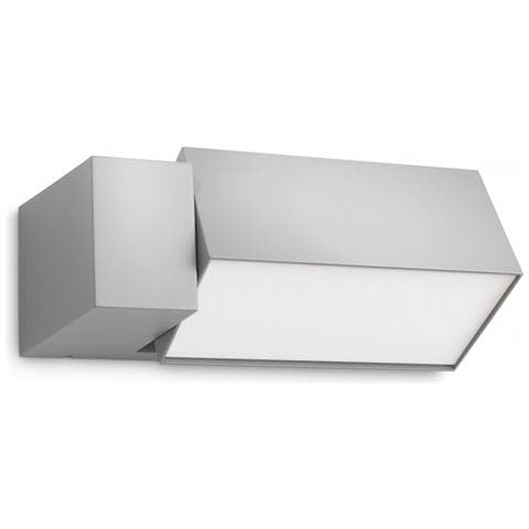 PHILIPS - Applique Border Philips Grigio 93x268x148 Mm Alluminio - ePRICE