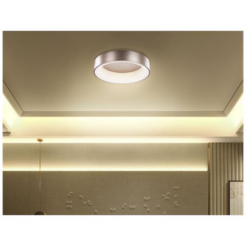 Beliani - Lampadario A Led Dawei Metallo Marrone Chiaro - ePRICE