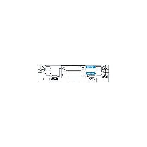 CISCO SYSTEMS - 2-Port Async Sync Serial WAN Interface Card Cisco 2600 ...