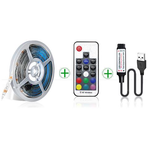 INF - Kit Striscia Led Usb Rgb 3m Con Telecomando A 17 Tasti - ePRICE