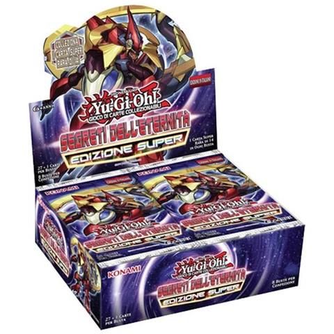 KONAMI - Box Yu-gi-oh Segreti Dell'eternità Edizione Super (8 Buste ...