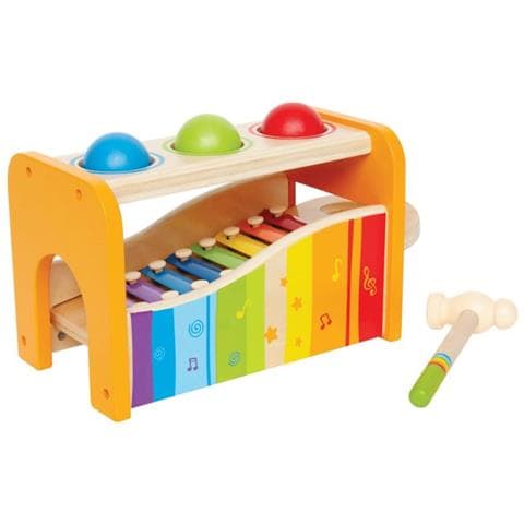 Hape - E0305 Banco Delle Palline E Xilofono - ePRICE
