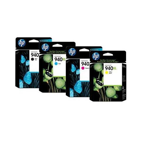 HP - C4907aL Cartuccia Ink Originale 940XL Ciano per HP Officejet Pro ...