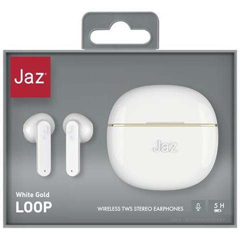 SBS - Auricolari Wireless Jaz Loop con Custodia di Ricarica Colore ...