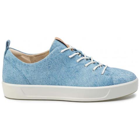 Ecco - Scarpe Ecco Soft 8 Ladies Da Donna, In Pelle Blu, Mezza Pelle 35 - ePRICE