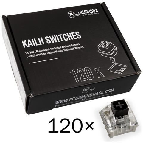 GLORIOUS PC GAMING RACE - Kailh Box Black Switches (120 Pcs) - ePRICE