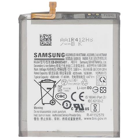 SAMSUNG - Batteria Litio Integrata Originale Eb-bn985aby Bulk Per ...
