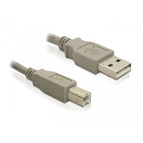 DeLOCK - Cable USB 2.0 A-B upstream male / male 3m, USB A, USB B ...