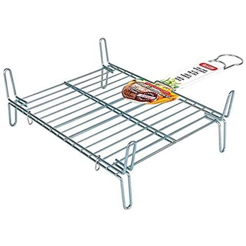 ALPGRILL - Griglia Barbecue Doppio Zinco, 30 X 35 Cm. - ePRICE
