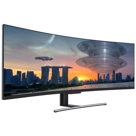 LC POWER - Monitor 49" LED VA Curvo Gaming LC-M49-DFHD-144-C 3840 x ...