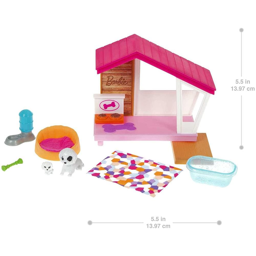 MATTEL - Barbie Playset Casa Del Cane Con 2 Mini Cuccioli - ePRICE