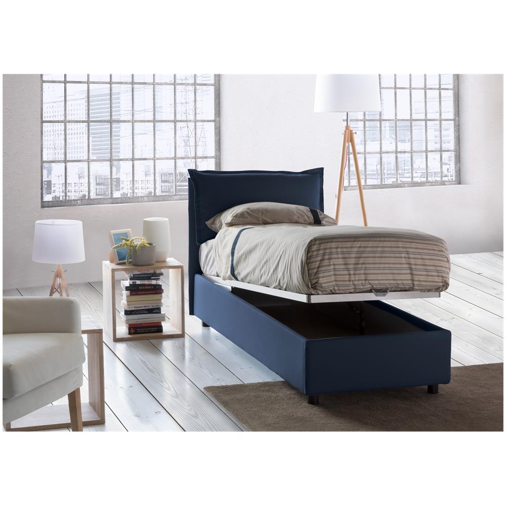 TALAMO ITALIA - Letto contenitore Singolo Veronica, Made in Italy ...
