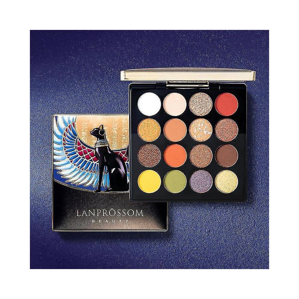 SLD - 16 Colori Egypt Egitto Palette Olografica Olografica Shiny Matte ...