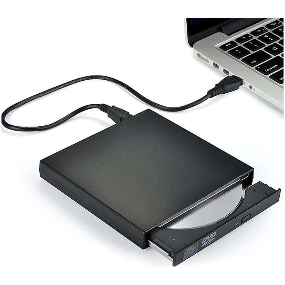 HTN - Usb 2.0 Slim Cd-rw Esterno Cd-rw Droi Dvd-rw Burner Writer Player ...