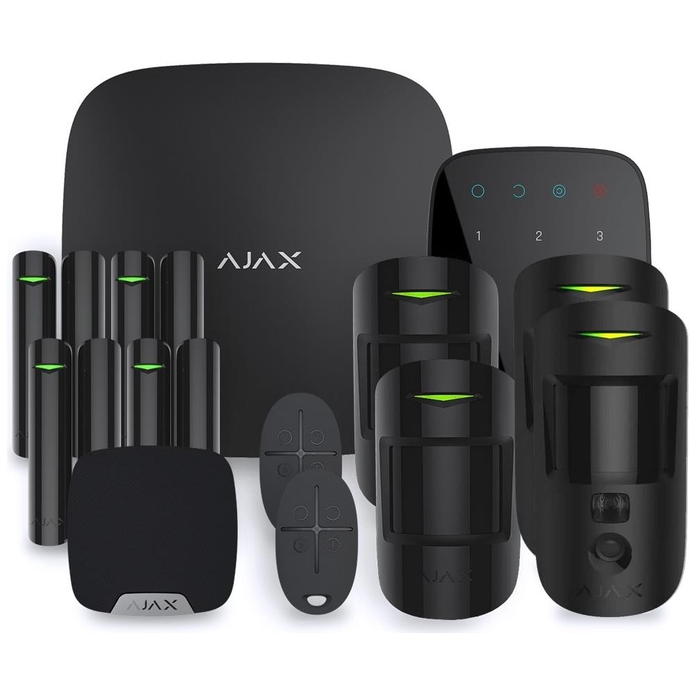 AJAX - Allarme Domestico Ajax Hub 2 Nero - Kit 4 - ePRICE