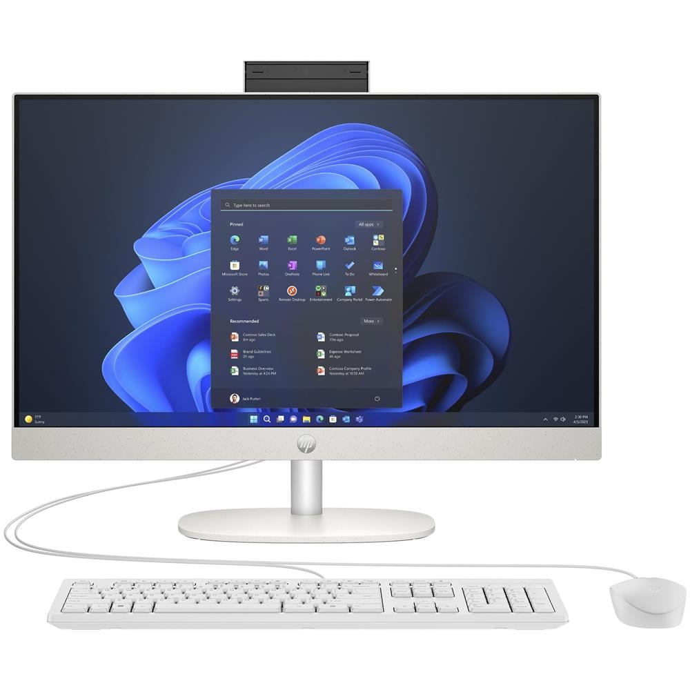 HP - All-In-One ProOne 240 G10 Monitor 23.8" Full HD Intel Core i3-N300 ...